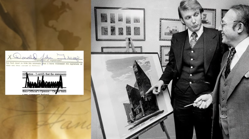 Top Forensic Handwriting Expert Conducts Analysis of Donald Trump's ...